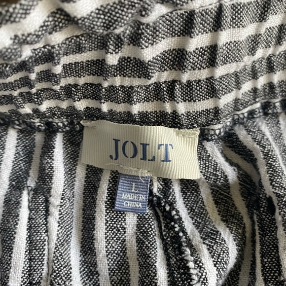 Jolt | Pants & Jumpsuits | Jolt Linen Draw Waist Pants | Poshmark